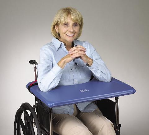 Lap Tray, Padded, SofTop for 16"-18" W/C, Vinyl Cover – A9 Med