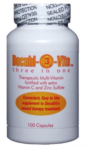 Decubi-Vite 3-in-1 Multi-Vitamin with Vitamin C and Zinc Caps 100's ...