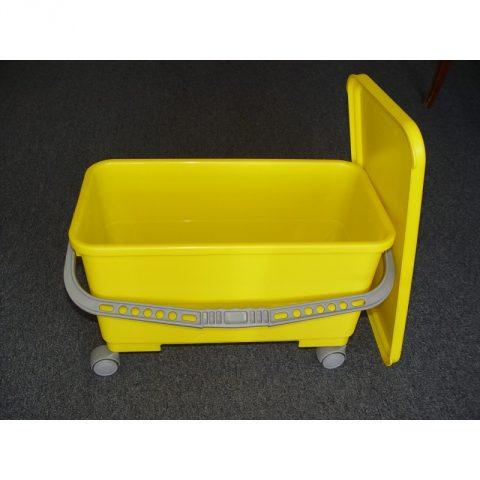 Microfiber Mop Bucket with Wheels and Airtight/Water tight Lid 2ea/cs ...