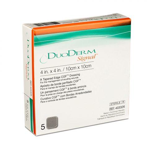 Duoderm Signal Dressing, 4"x4" 5ea/bx – A9 Med