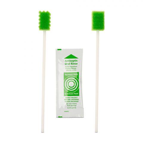 Toothette Plus Swab with Alcohol Free Mouthwash 50ea/bx – A9 Med