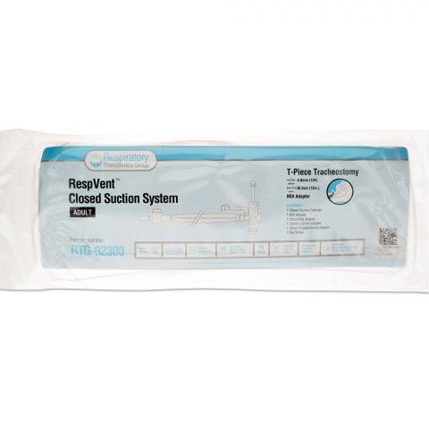Closed Suction Catheter 14Fr T-Piece Trach Flex Tube MDI Adapter Swive ...