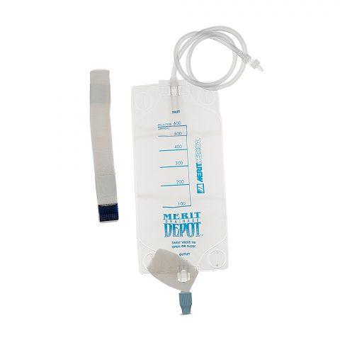 Drain Bag 600ml for Abscess, Biliary And Nephrostomy, Twist Drain Valv ...
