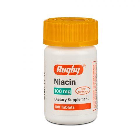 Niacin (Vitamin B3) 100mg Tab's 100ea/bt – A9 Med