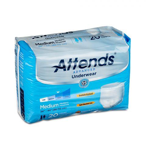 ATTENDS Pull Ups Medium - 20/pk 4pk/cs (Case of 80) – A9 Med