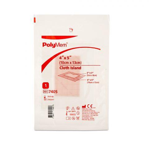 Polymem Adhesive Cloth Dressing 4"x 5" - 15ea/bx 4bx/cs – A9 Med