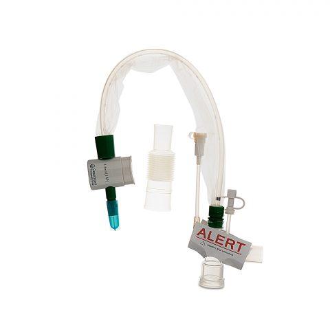 Closed Suction Catheter 14Fr Double Swivel Elbow Trach Expandable Flex ...