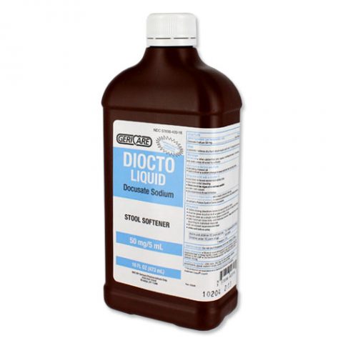 Colace Liquid, 50mg/5ml Gen 16oz/473ml – A9 Med